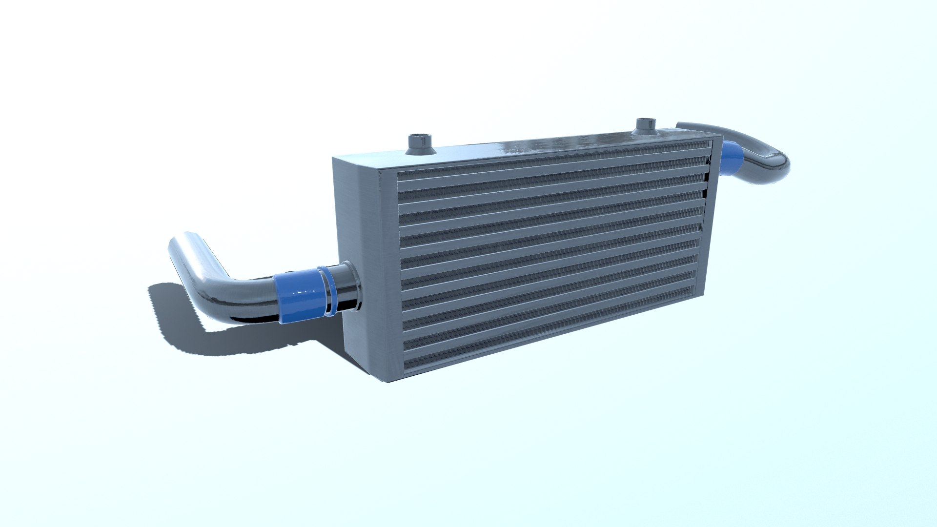 3D Cooler Intercooler Model - TurboSquid 1289852