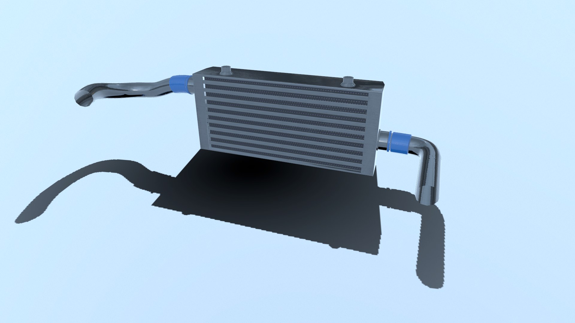 3D Cooler Intercooler Model - TurboSquid 1289852