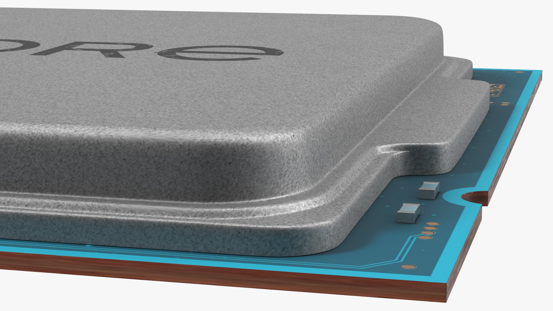 Intel Core LGA Package CPU 3D model - TurboSquid 1813881