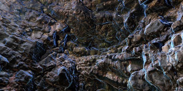 3d model of cave hd 8k