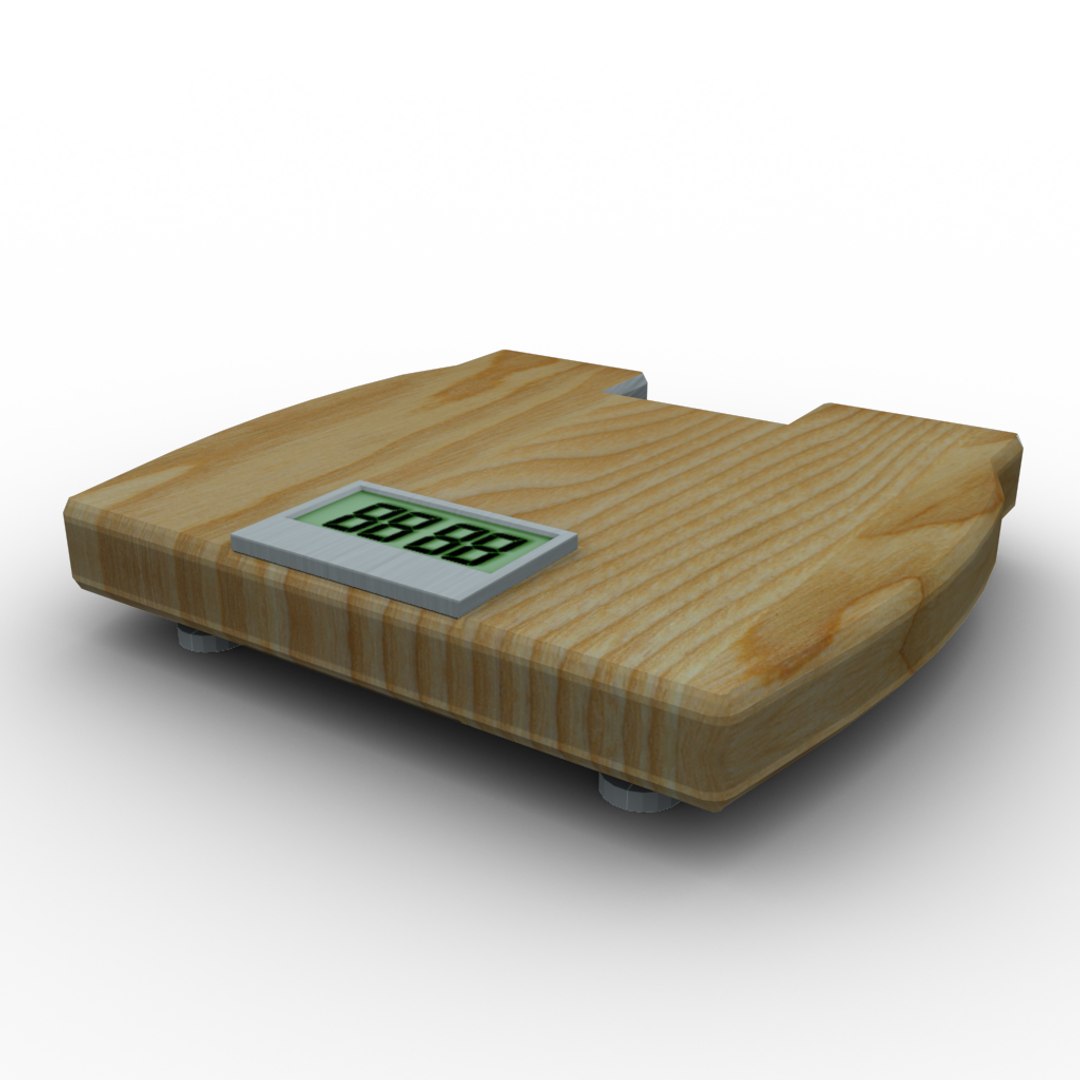 3d Weighing Machine Model