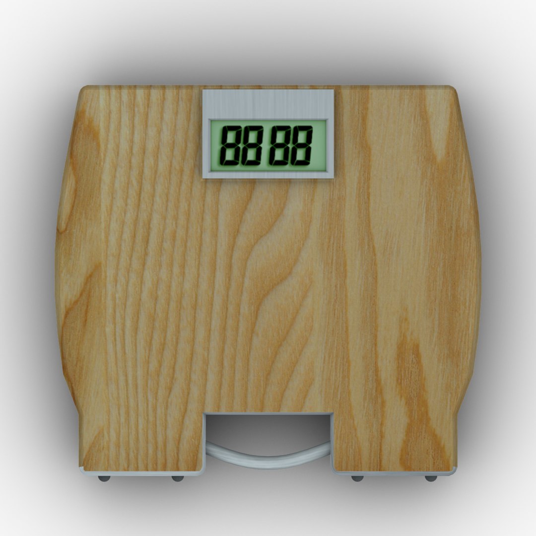 3d Weighing Machine Model
