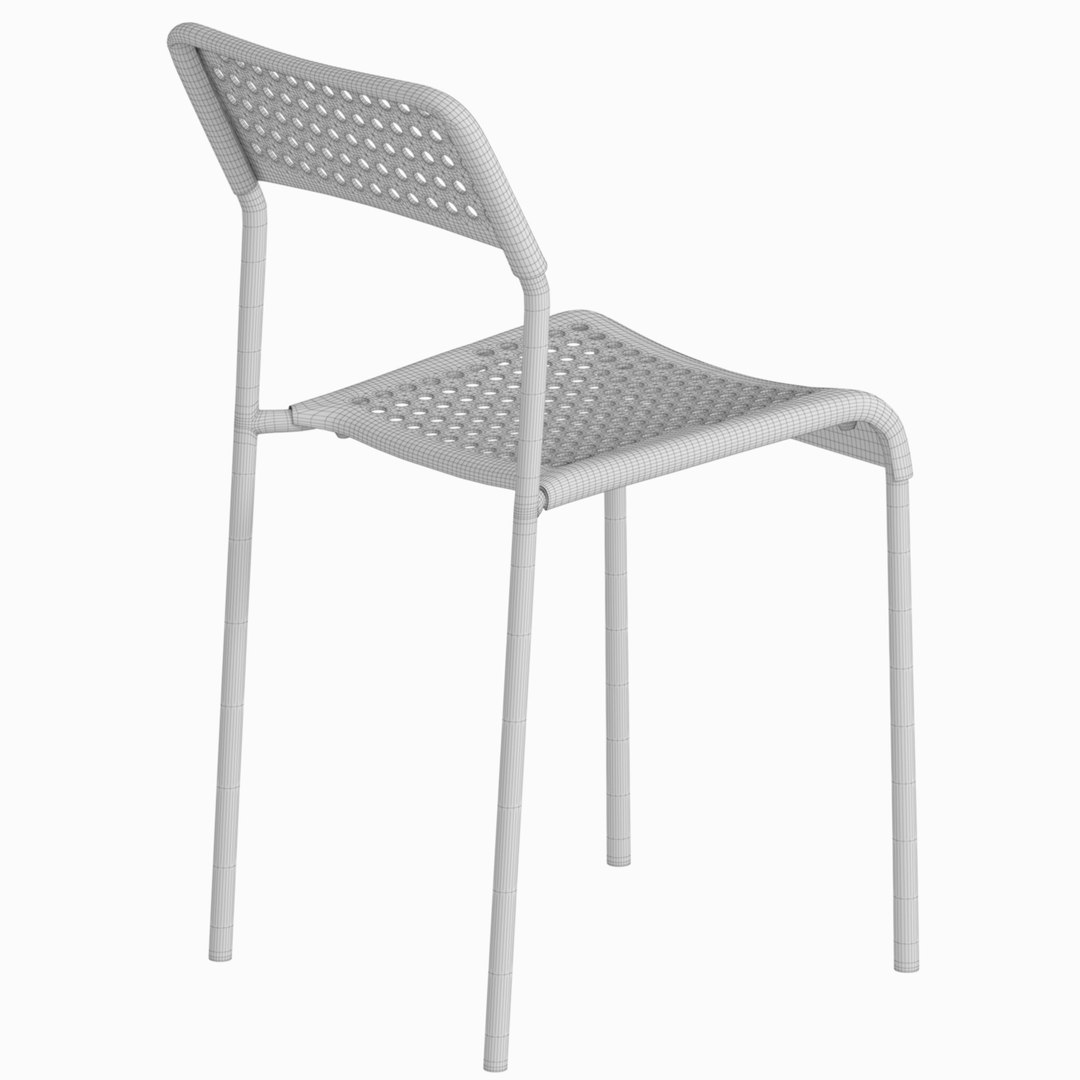 3D Ikea Adde Chair1 - TurboSquid 2056806