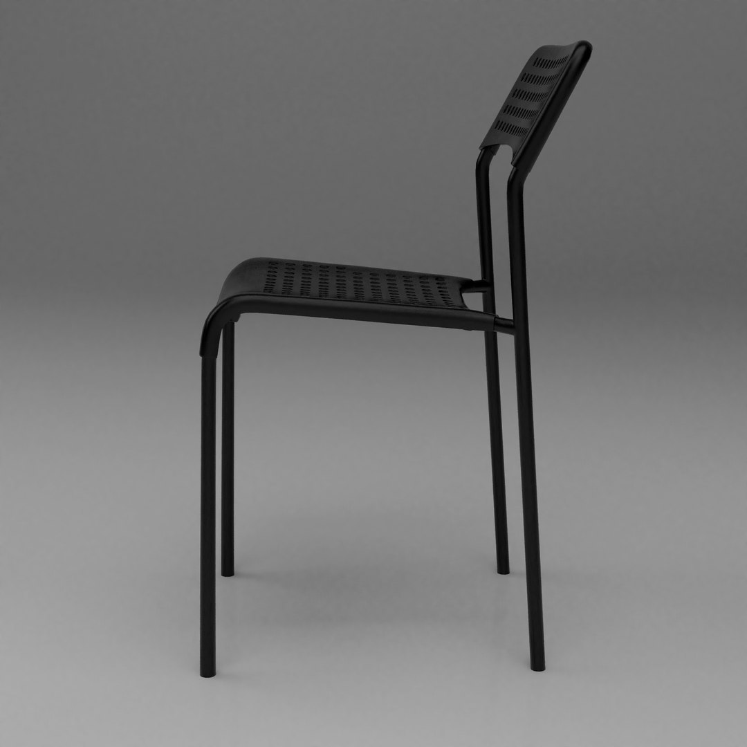 3D Ikea adde chair - TurboSquid 2056806