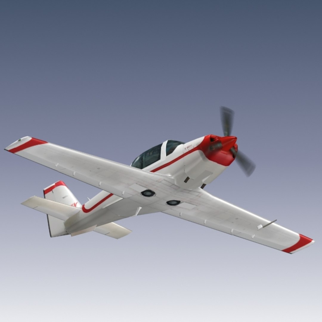 Grob 120a 3d Model