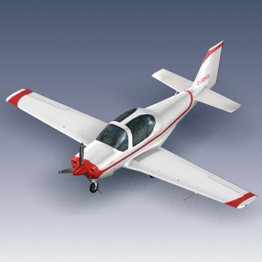 Grob 120a 3d Model