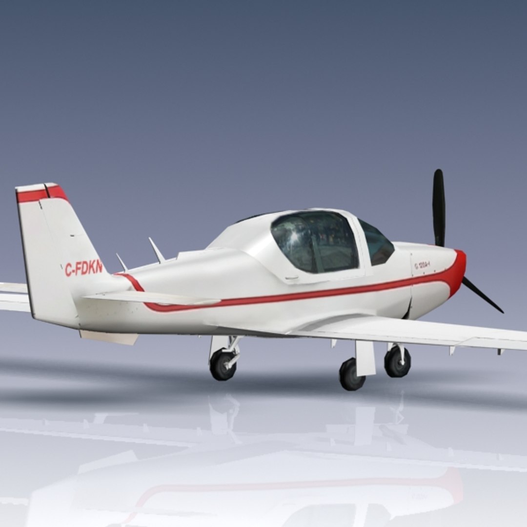Grob 120a 3d Model
