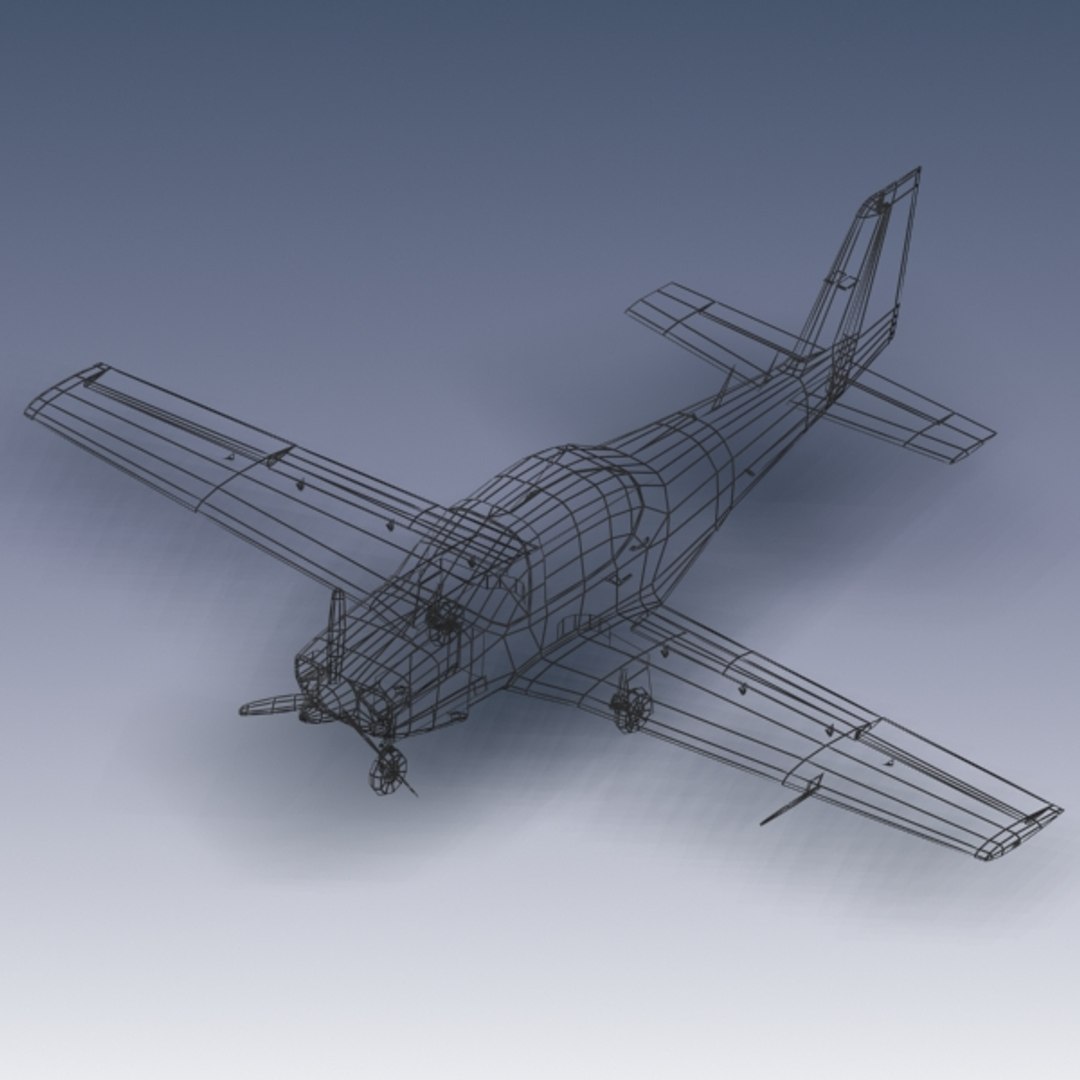 Grob 120a 3d Model