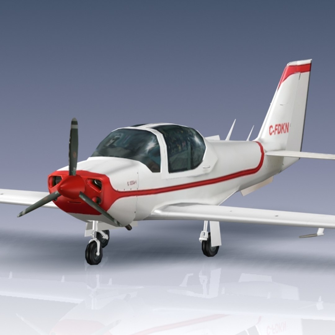 Grob 120a 3d Model