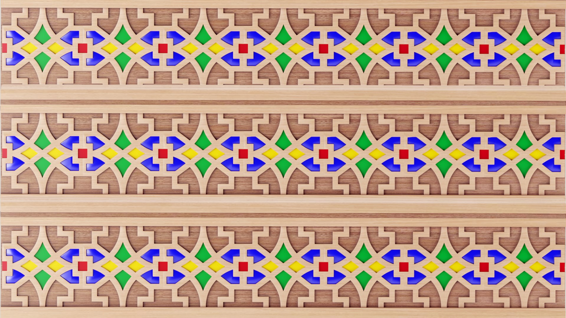 Moroccan Arabic Patern 3D Model - TurboSquid 1916342
