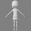 Free Cartoon Girl Rigged 3D - TurboSquid 1950944