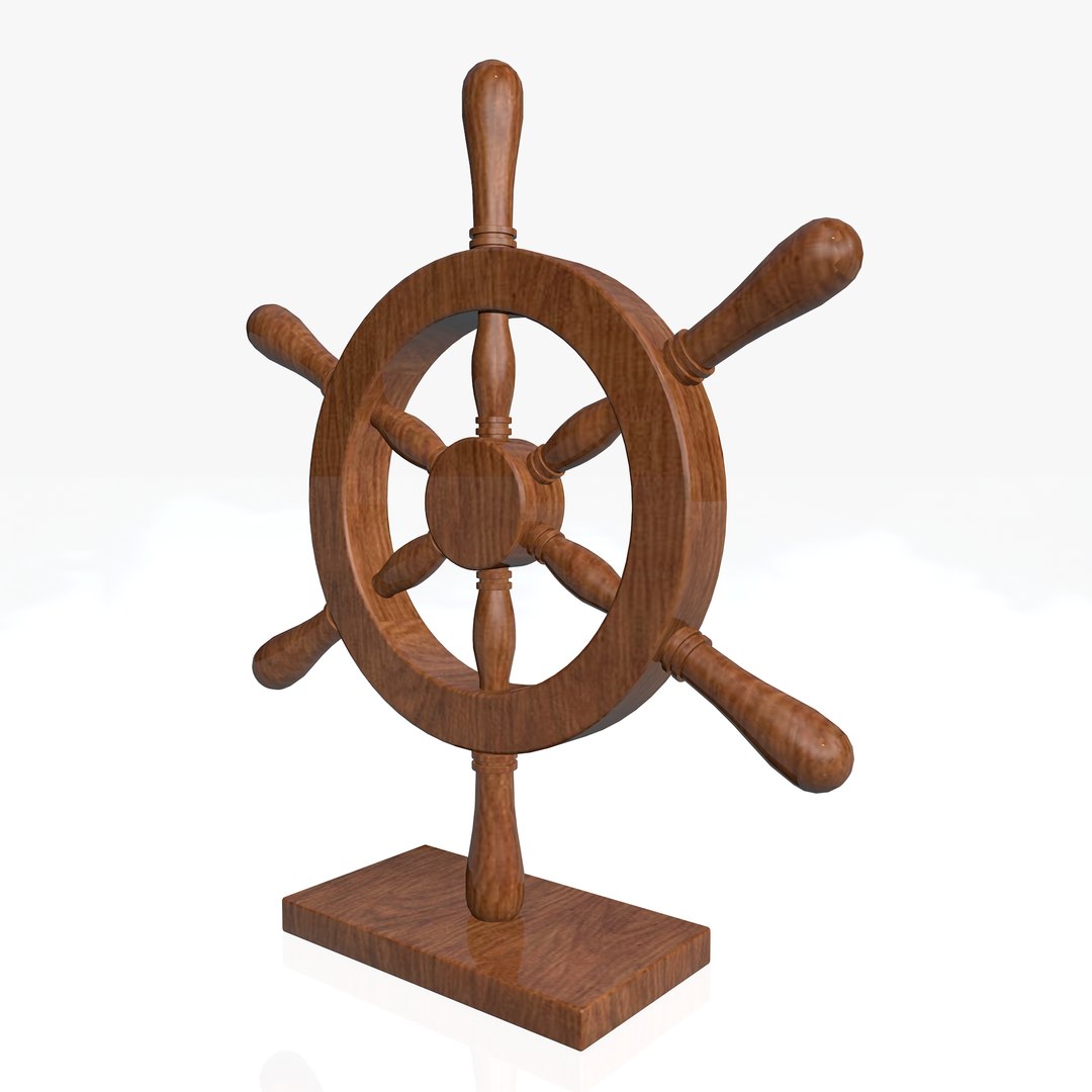 3d Model Nautical Wheel