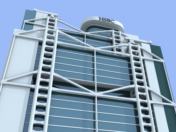 3ds hsbc bank building