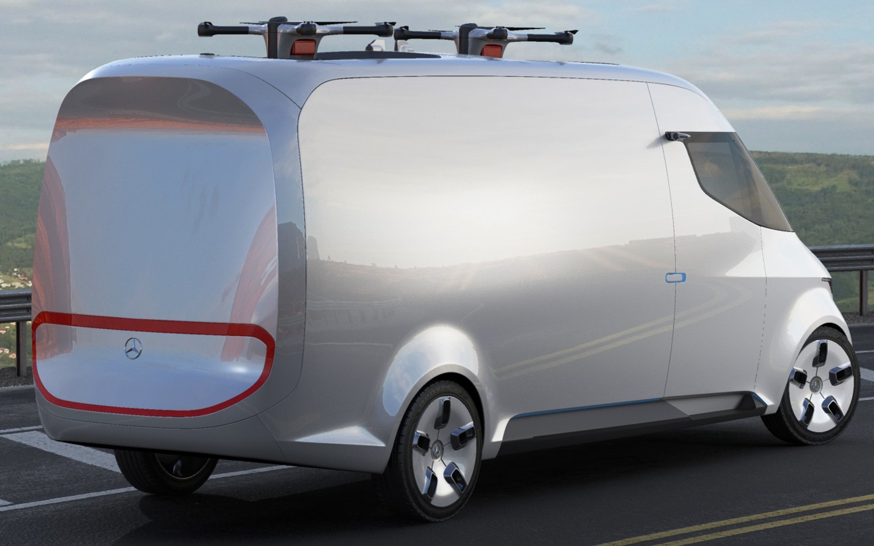 3D model mercedes vision van - TurboSquid 1234673