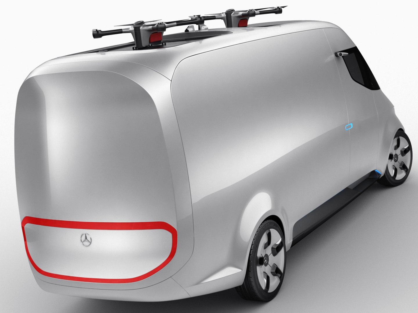 3D model mercedes vision van - TurboSquid 1234673