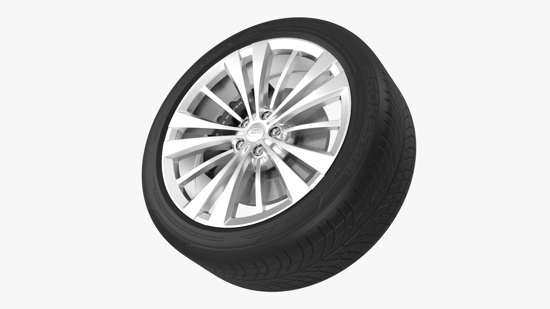 3D Range Rover Wheel - TurboSquid 1948177