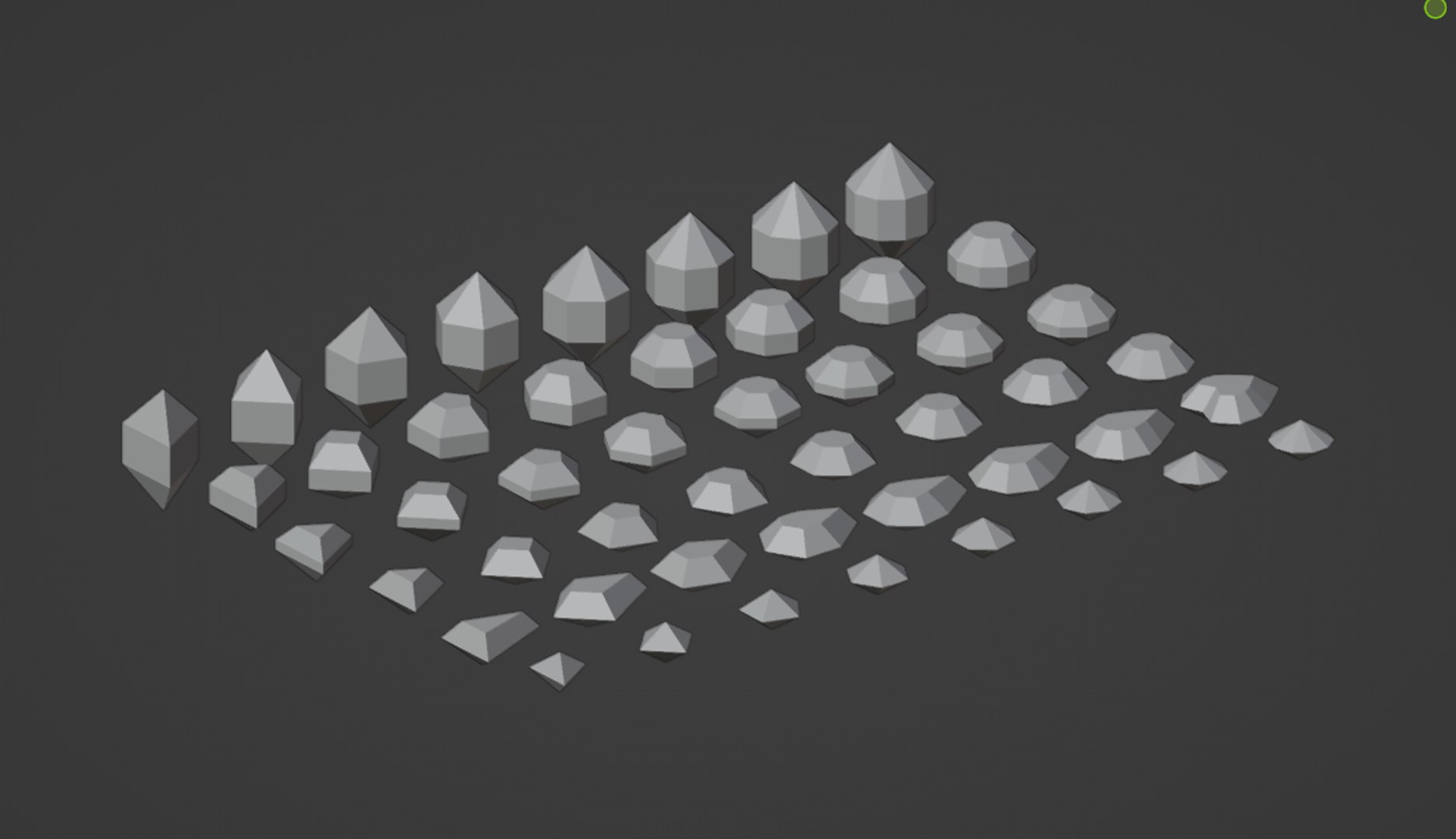 3D Low Poly Gems Pack 1 - TurboSquid 1971064
