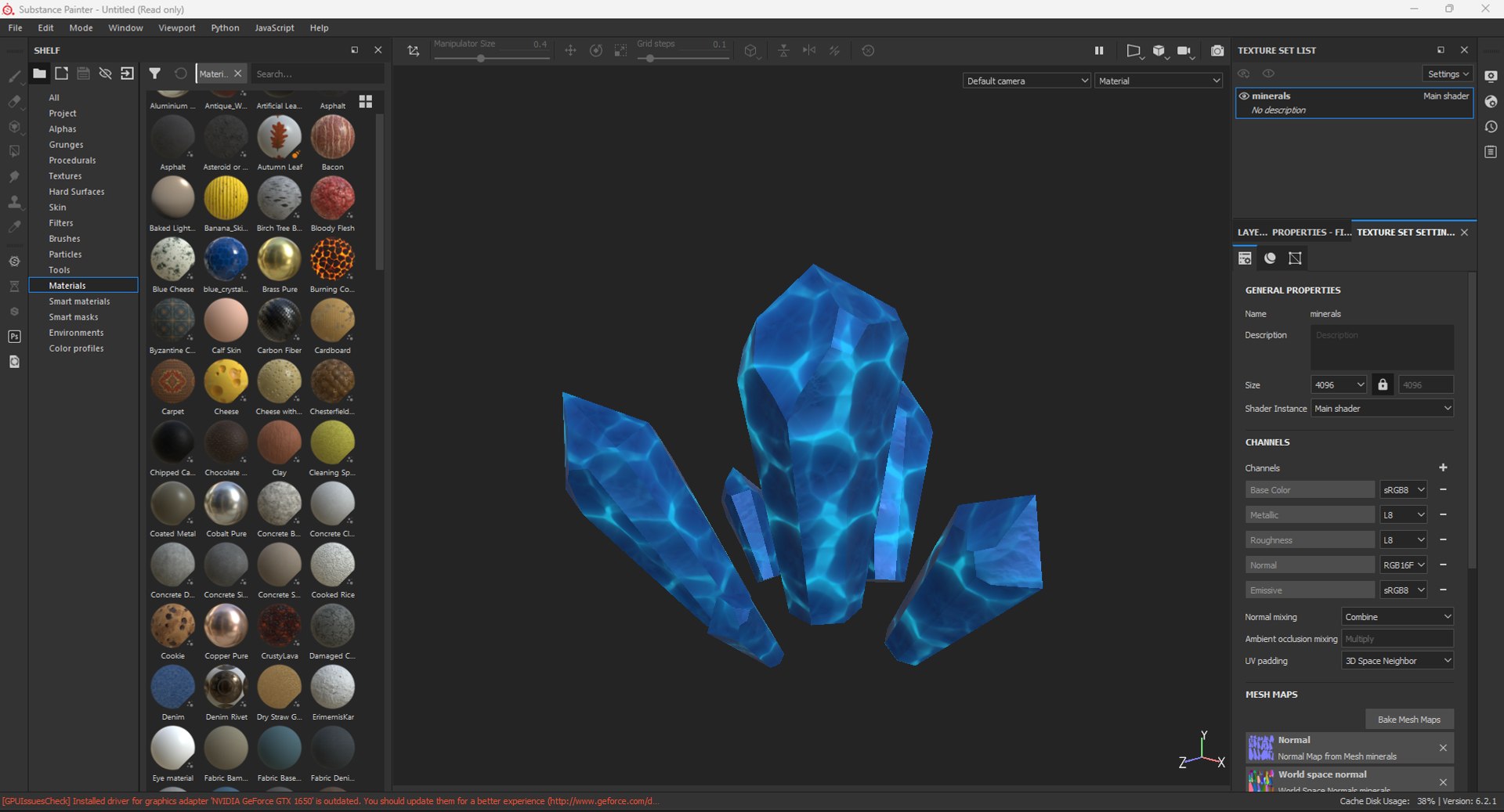 3D Minerals - TurboSquid 2183091