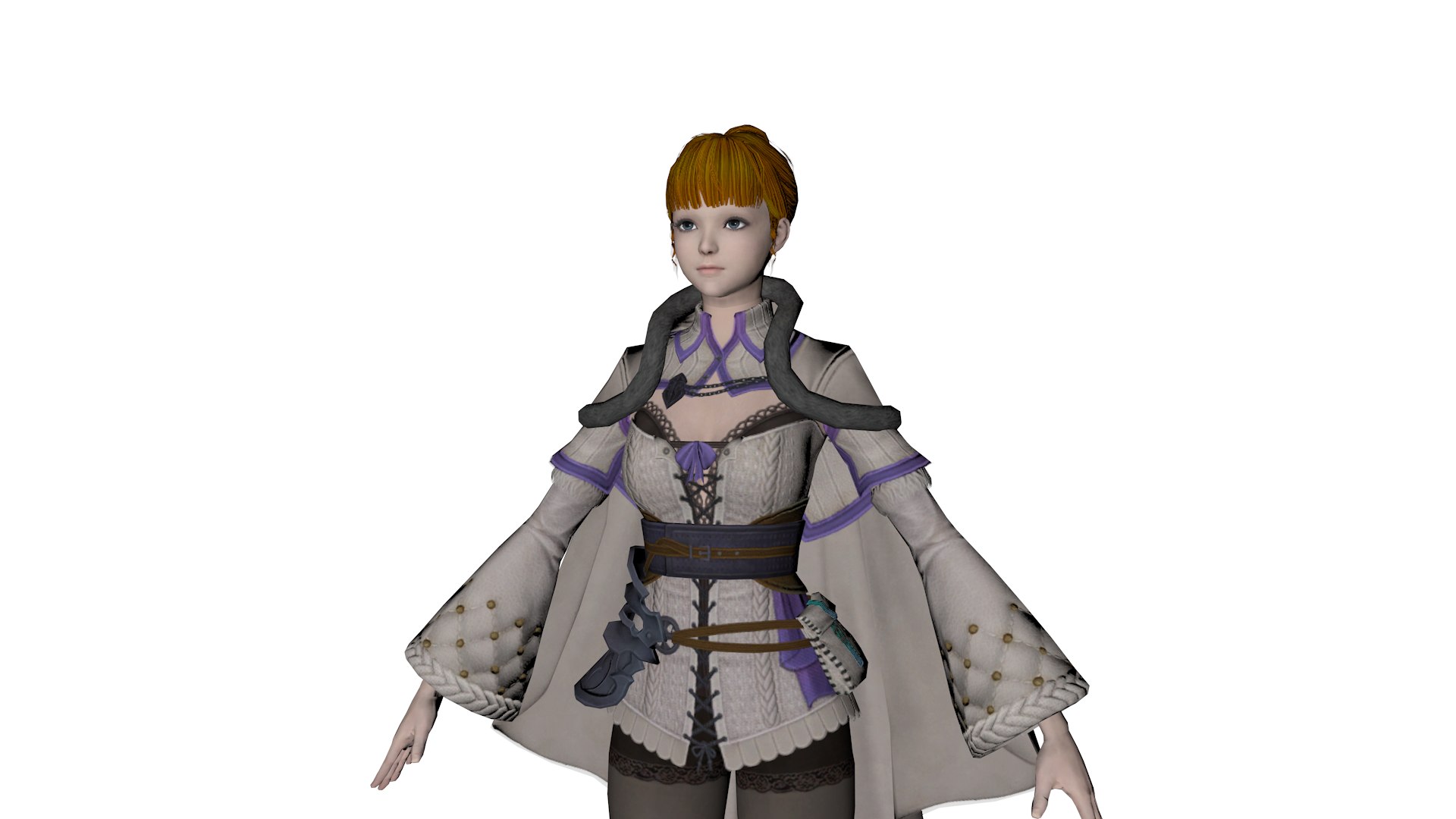 High-Detail Female Mage 3D Model 3D Model - TurboSquid 2405412