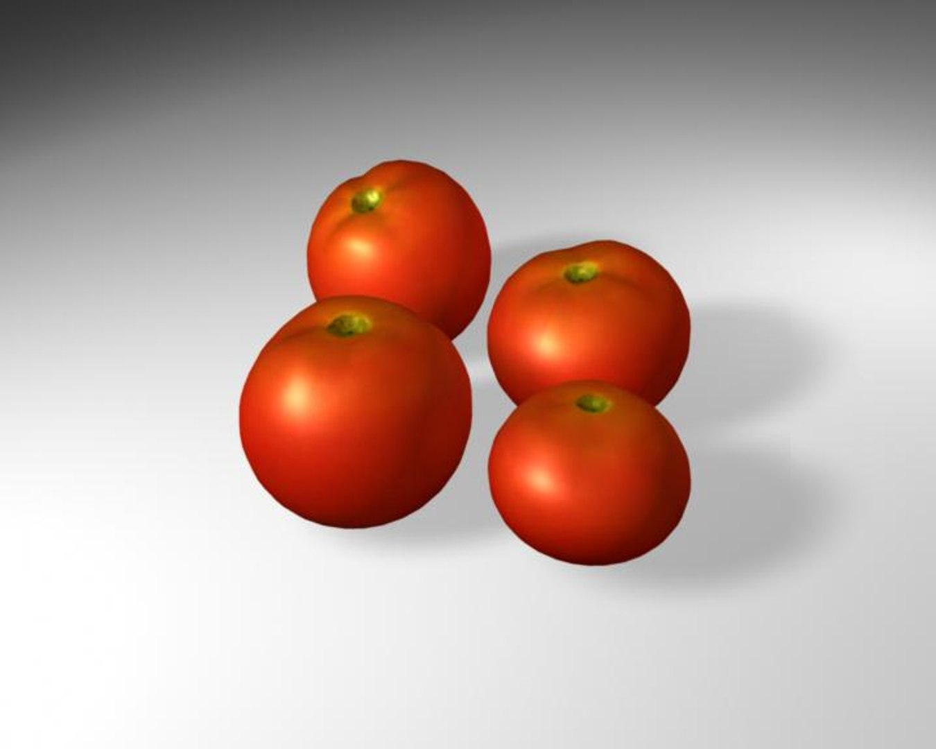 3d Model Tomatoes