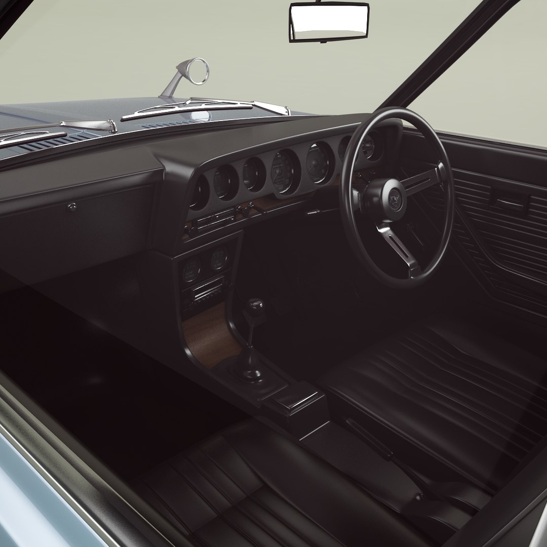 Mitsubishi Colt Galant GTO Model - TurboSquid 2205575