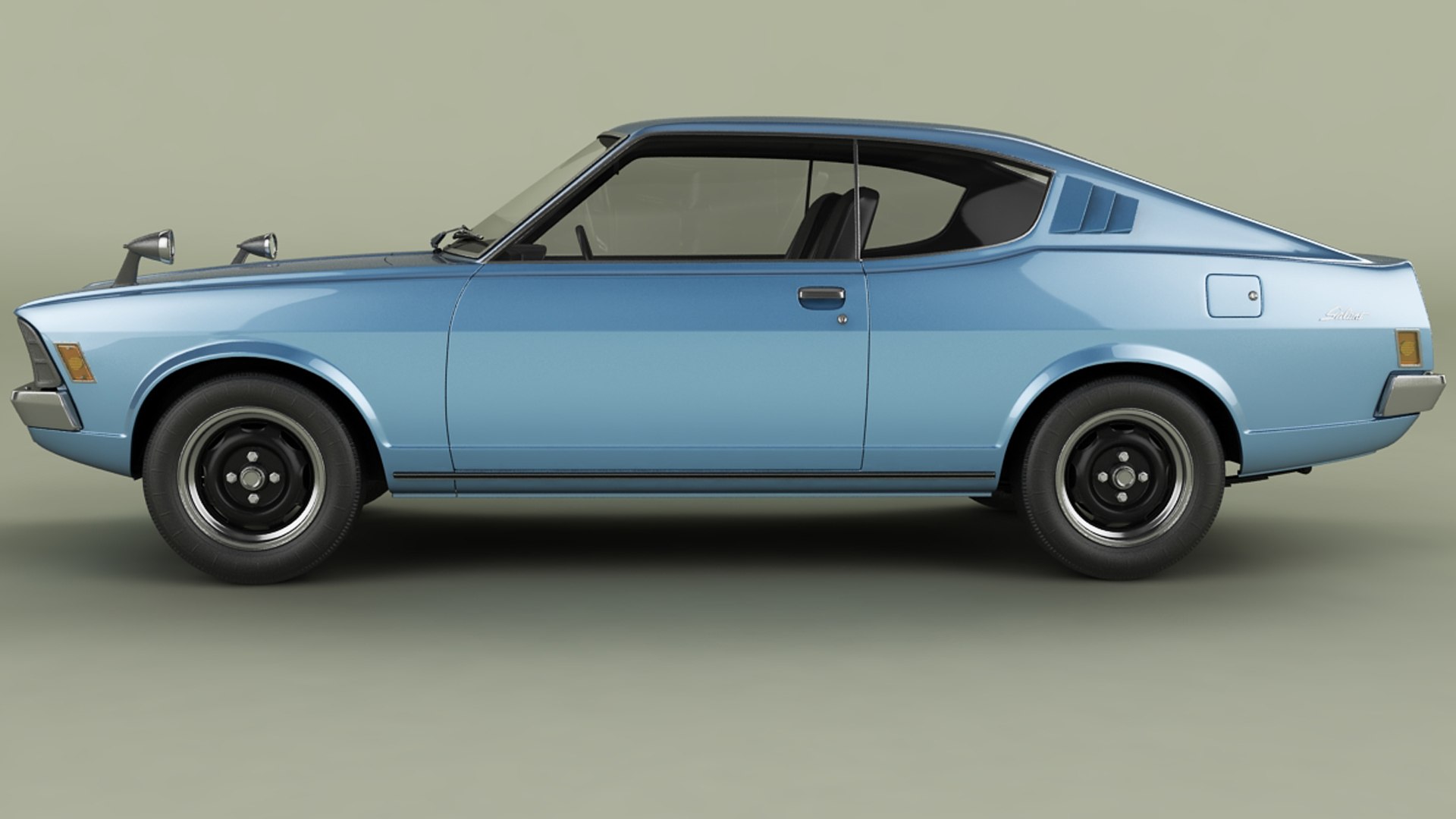 Mitsubishi Colt Galant GTO Model - TurboSquid 2205575