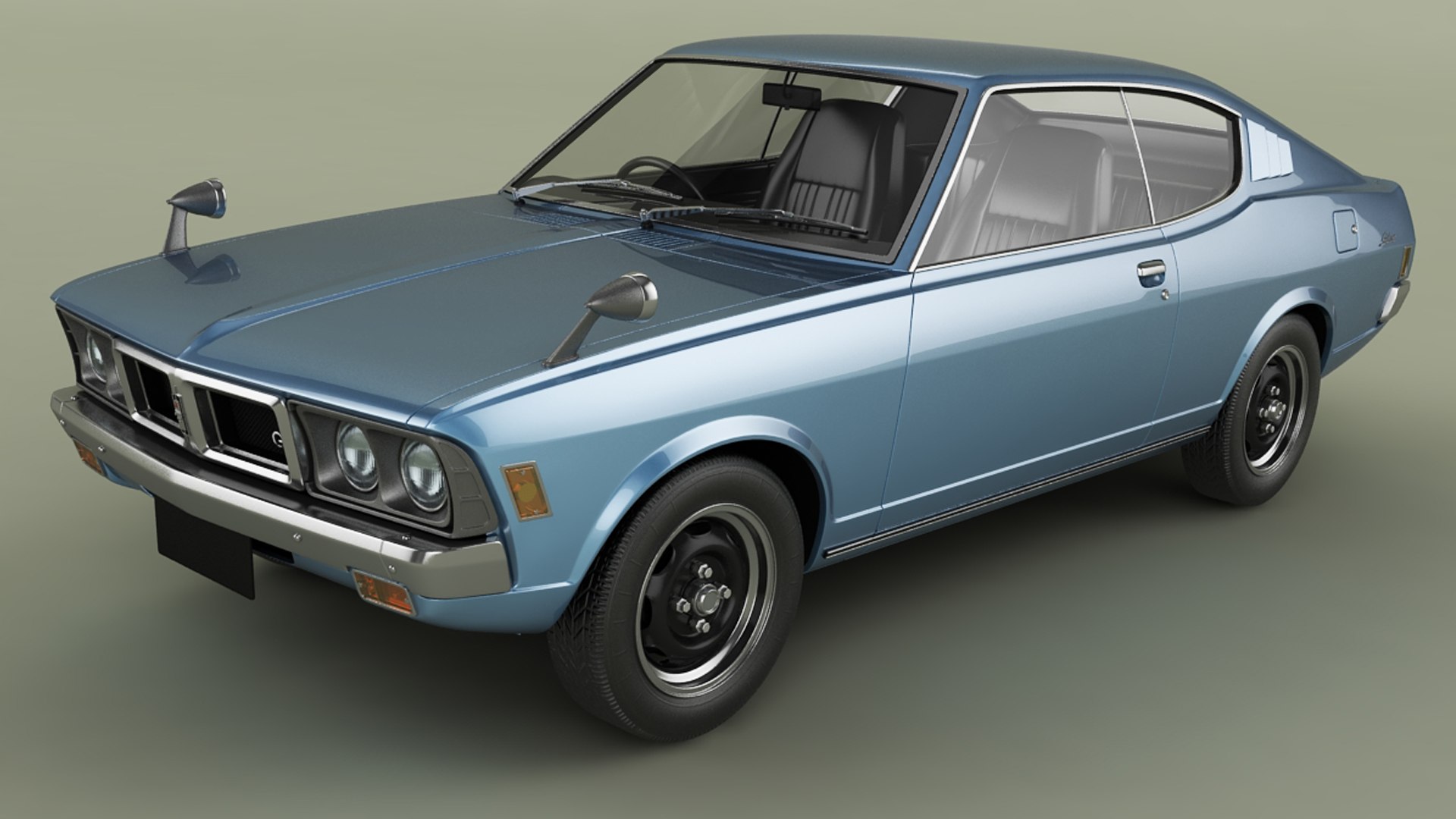 Mitsubishi Colt Galant GTO Model - TurboSquid 2205575