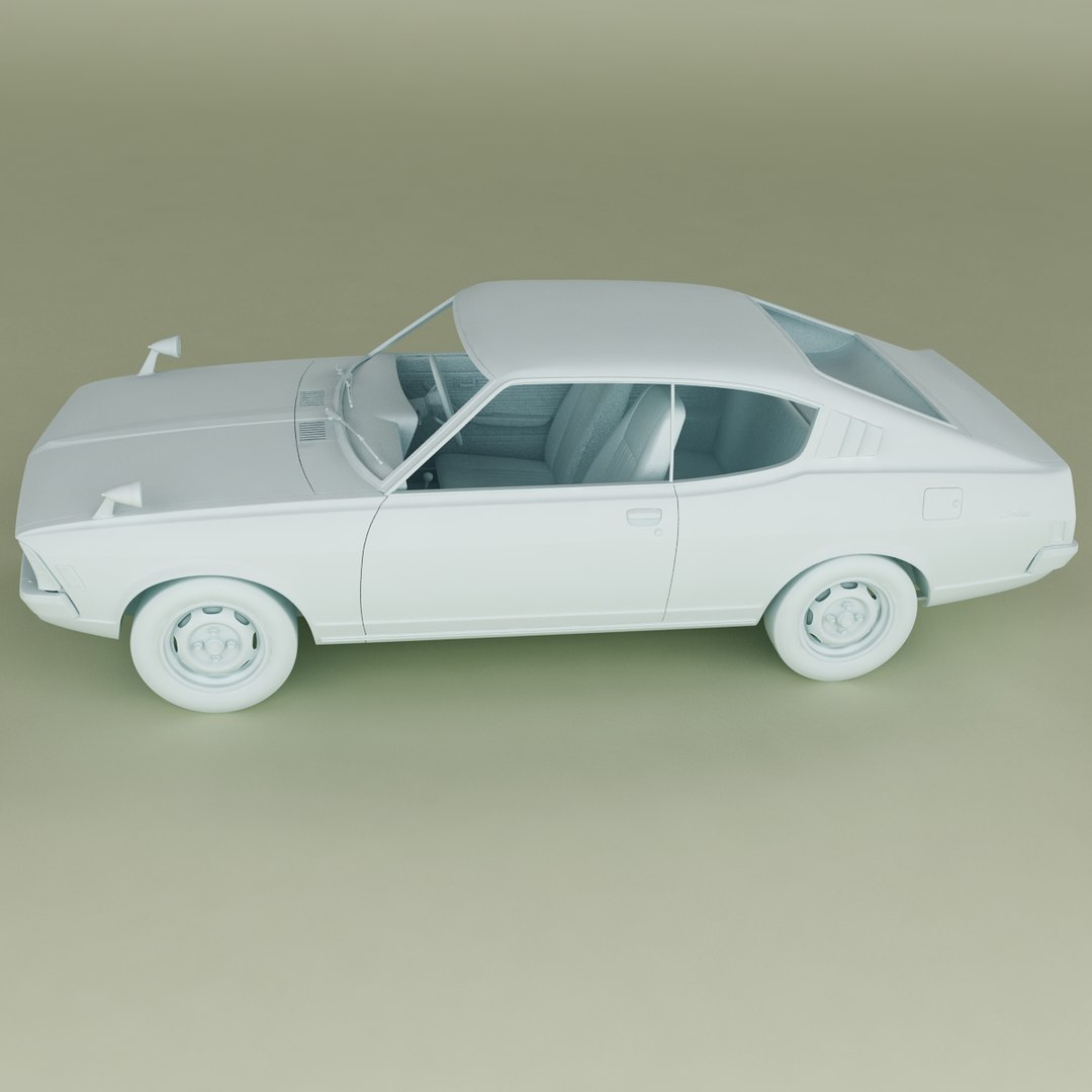 Mitsubishi Colt Galant GTO Model - TurboSquid 2205575