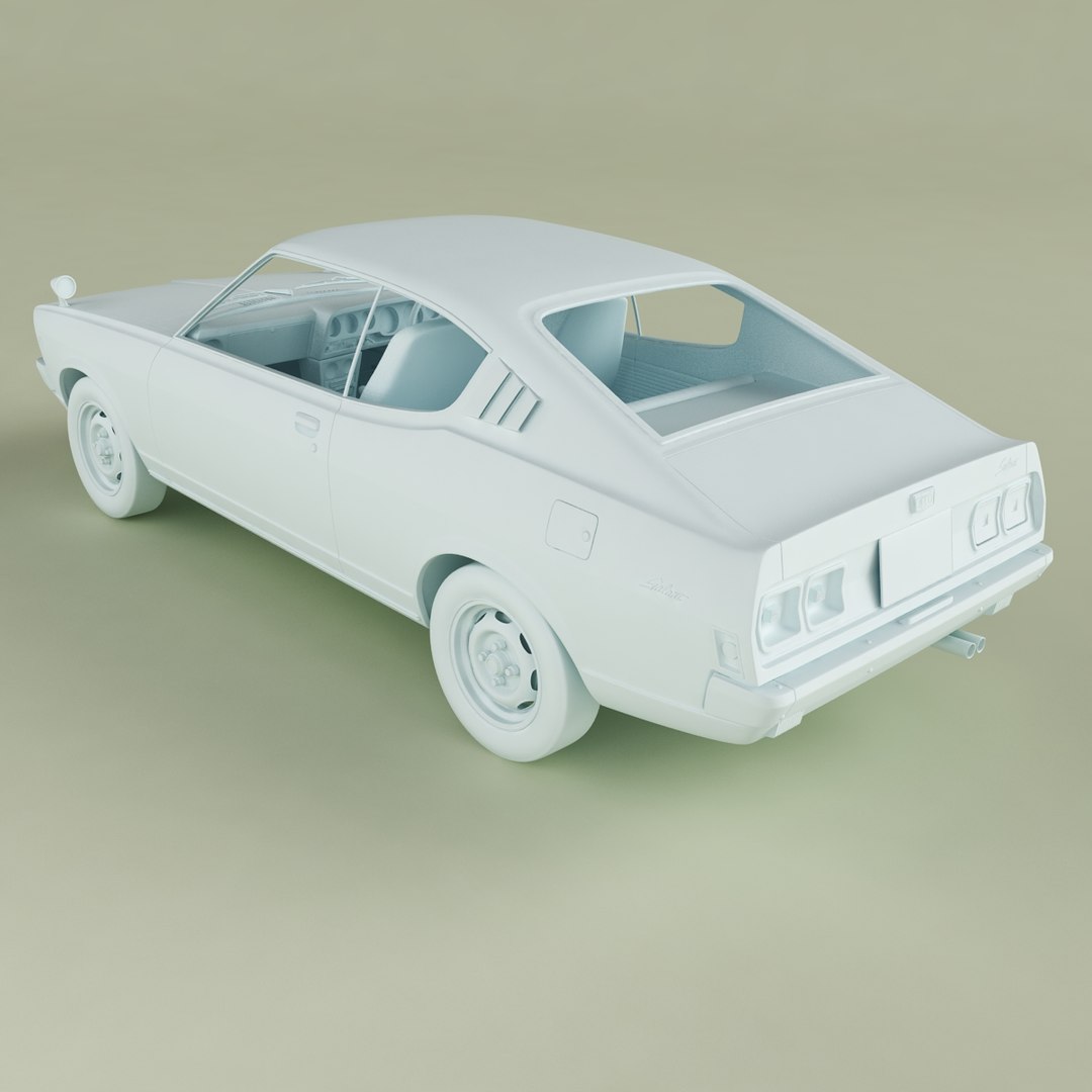 Mitsubishi Colt Galant GTO Model - TurboSquid 2205575