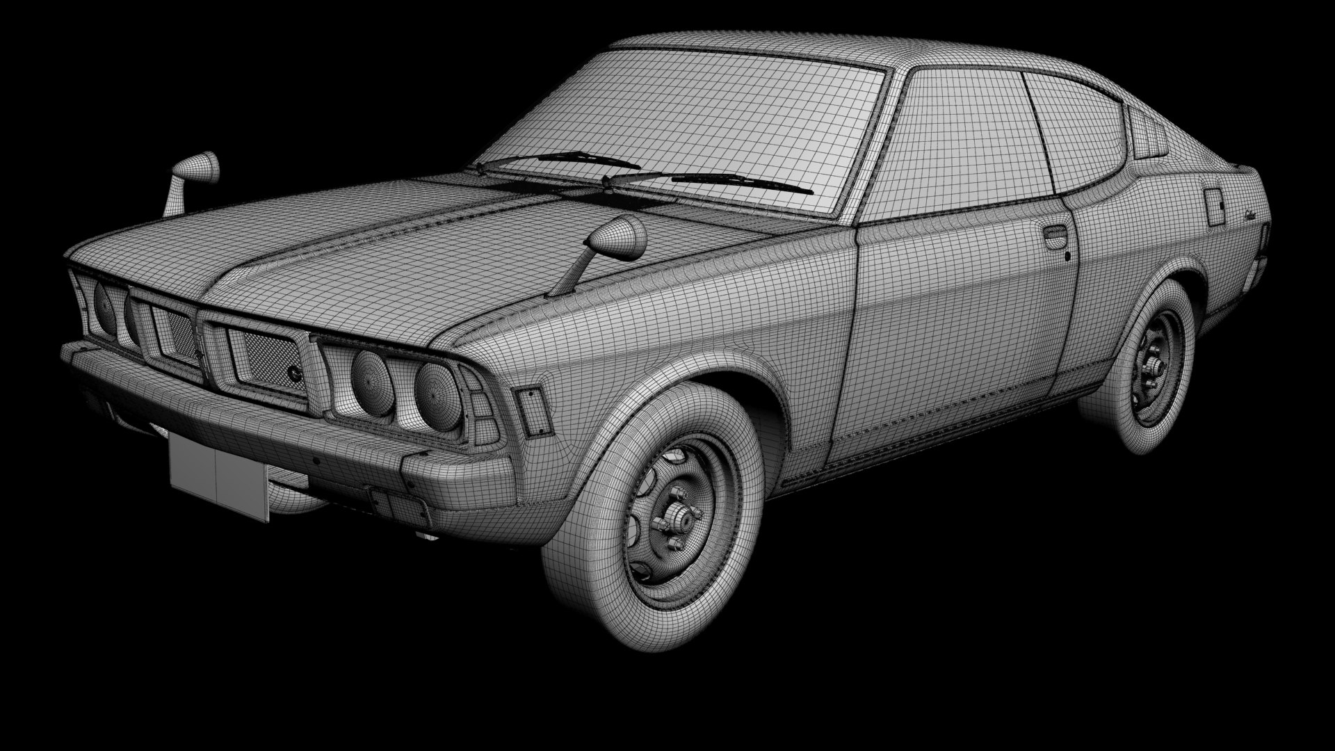 Mitsubishi Colt Galant GTO Model - TurboSquid 2205575