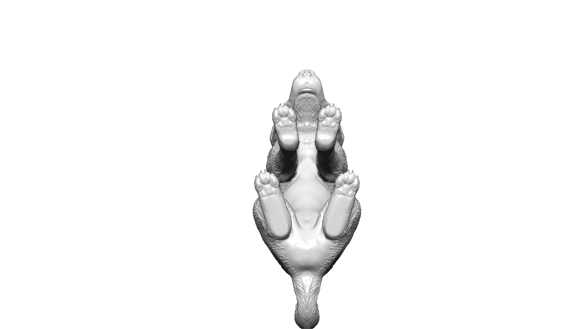 3D Jindo Dog Statue Zbrush Sculpt 3D Modeling Model - TurboSquid 1904287