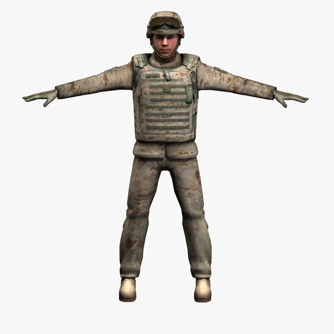 3ds Max Marine Corps D