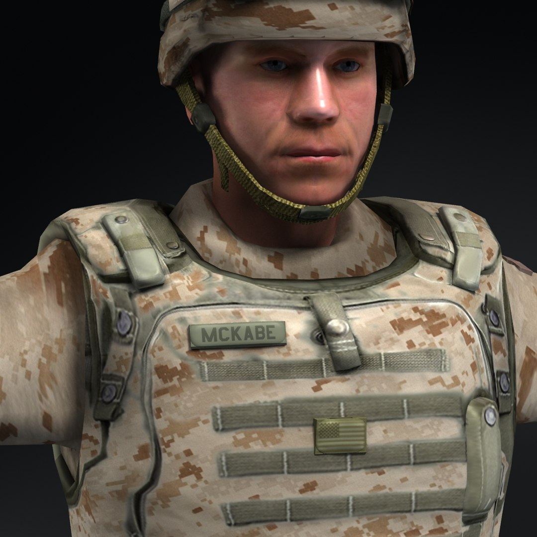 3ds Max Marine Corps D