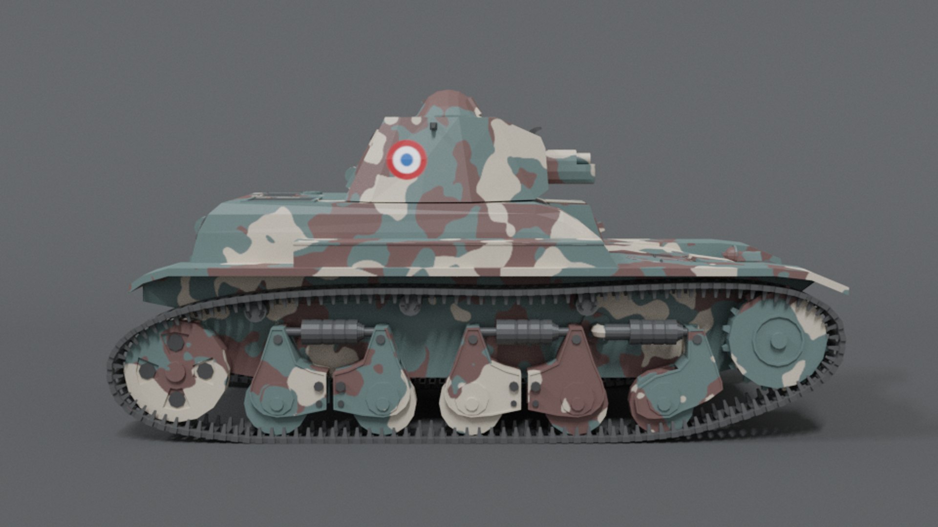 Renault R35 Tank 3D - TurboSquid 1560522