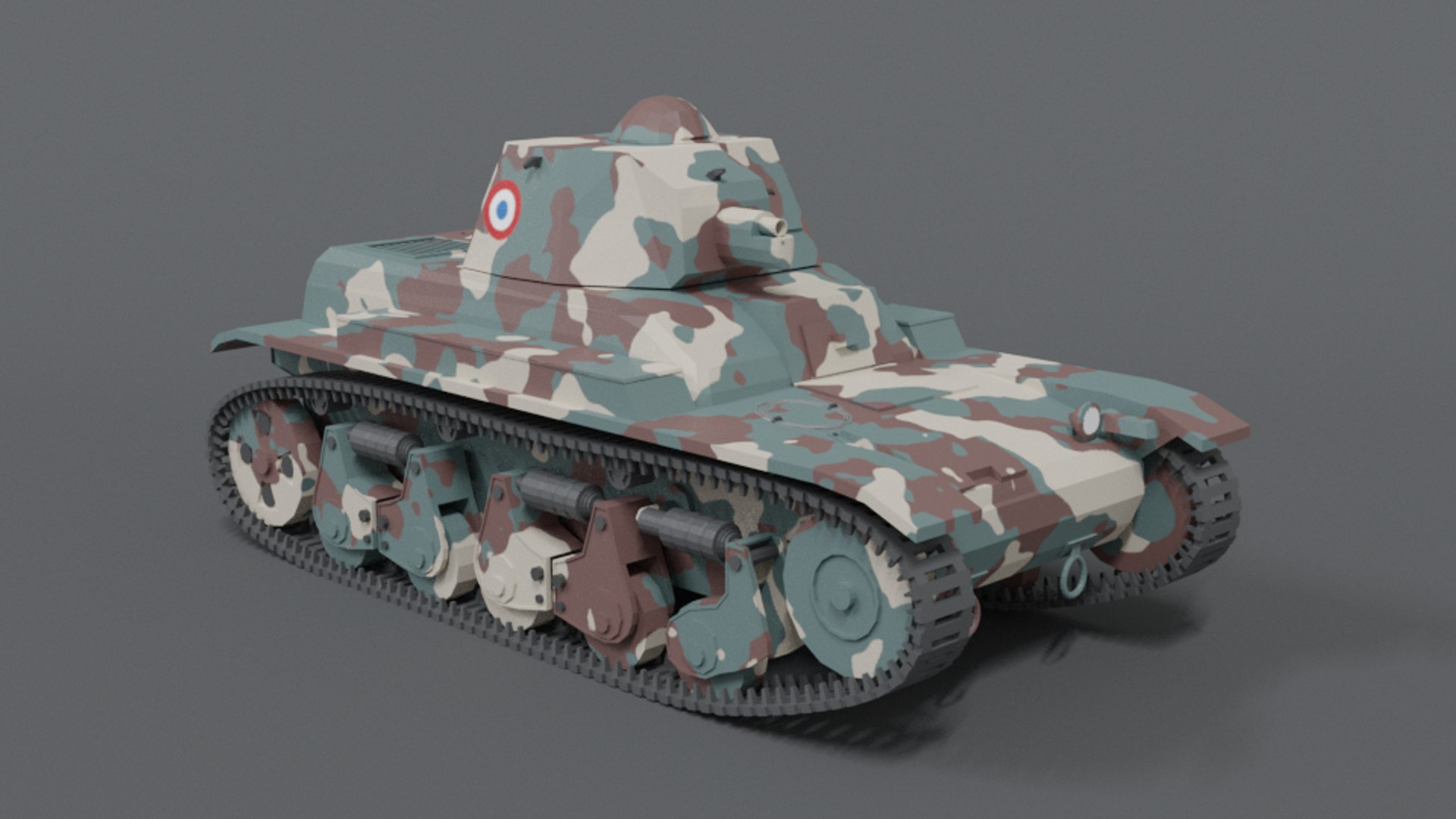 Renault R35 Tank 3D - TurboSquid 1560522