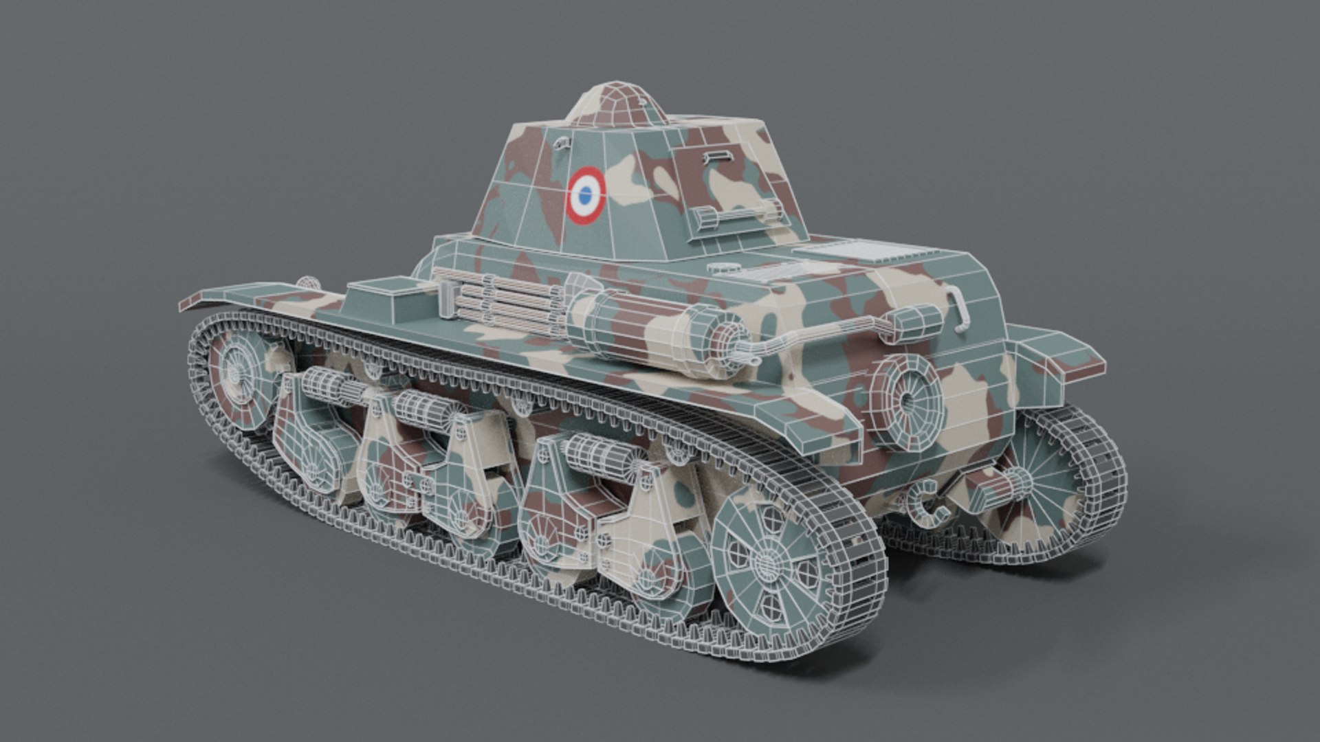 Renault R35 Tank 3D - TurboSquid 1560522