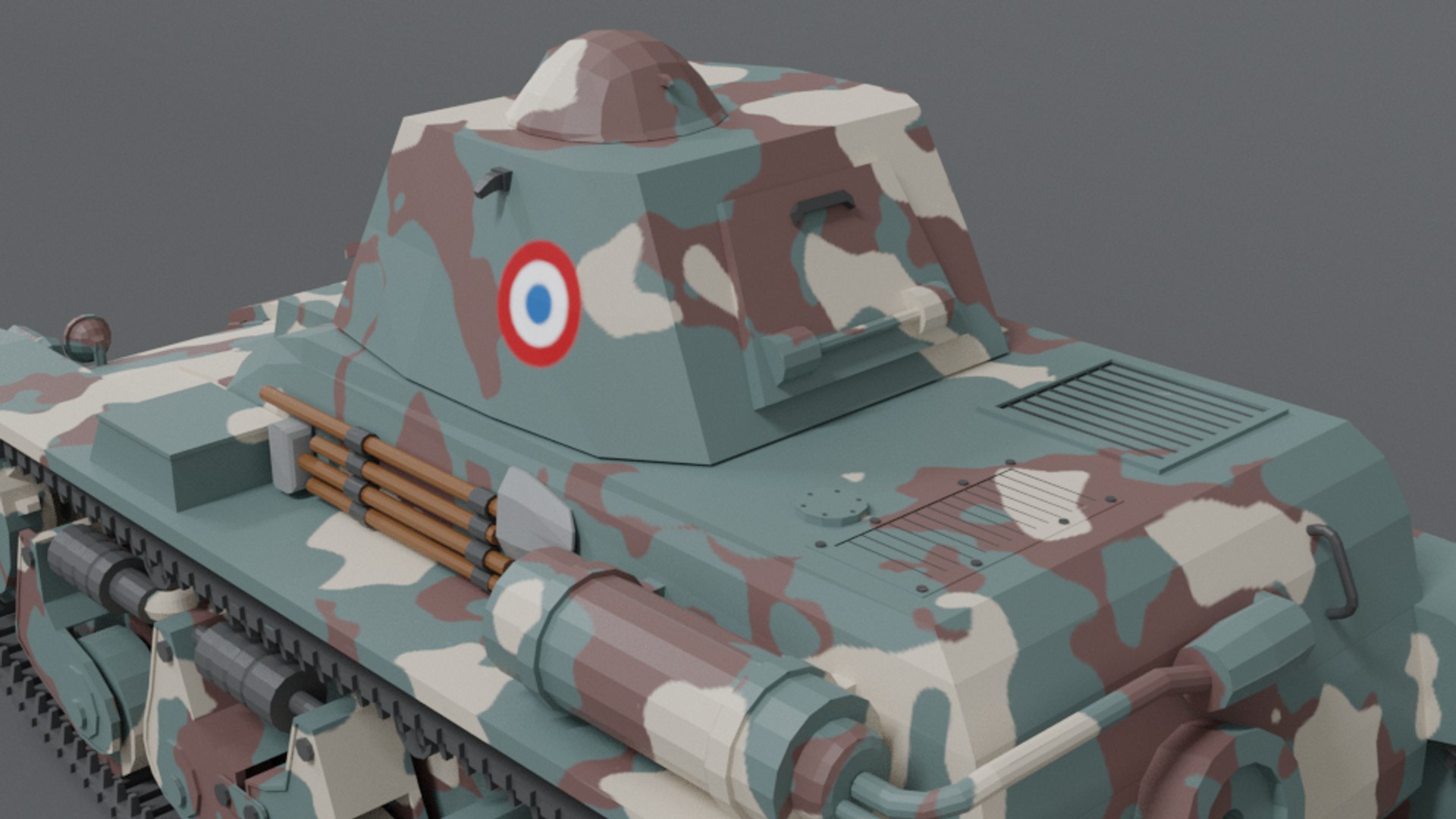 Renault R35 Tank 3D - TurboSquid 1560522