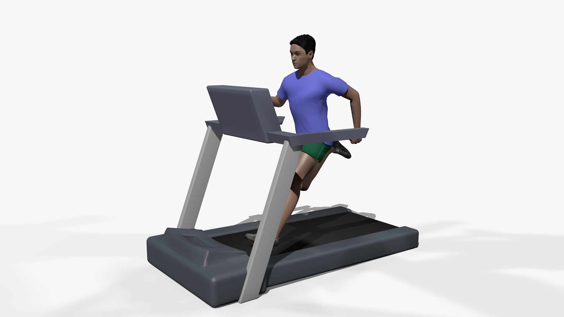Man Running Treadmill Animation 3D - TurboSquid 1535917