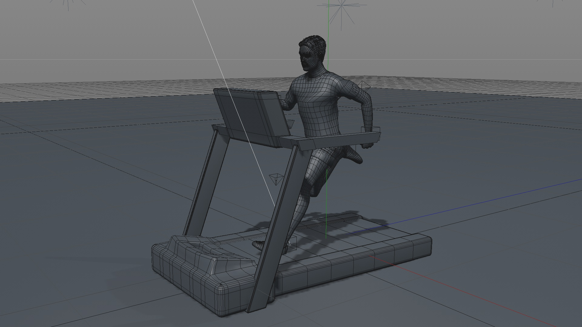 Man Running Treadmill Animation 3D - TurboSquid 1535917