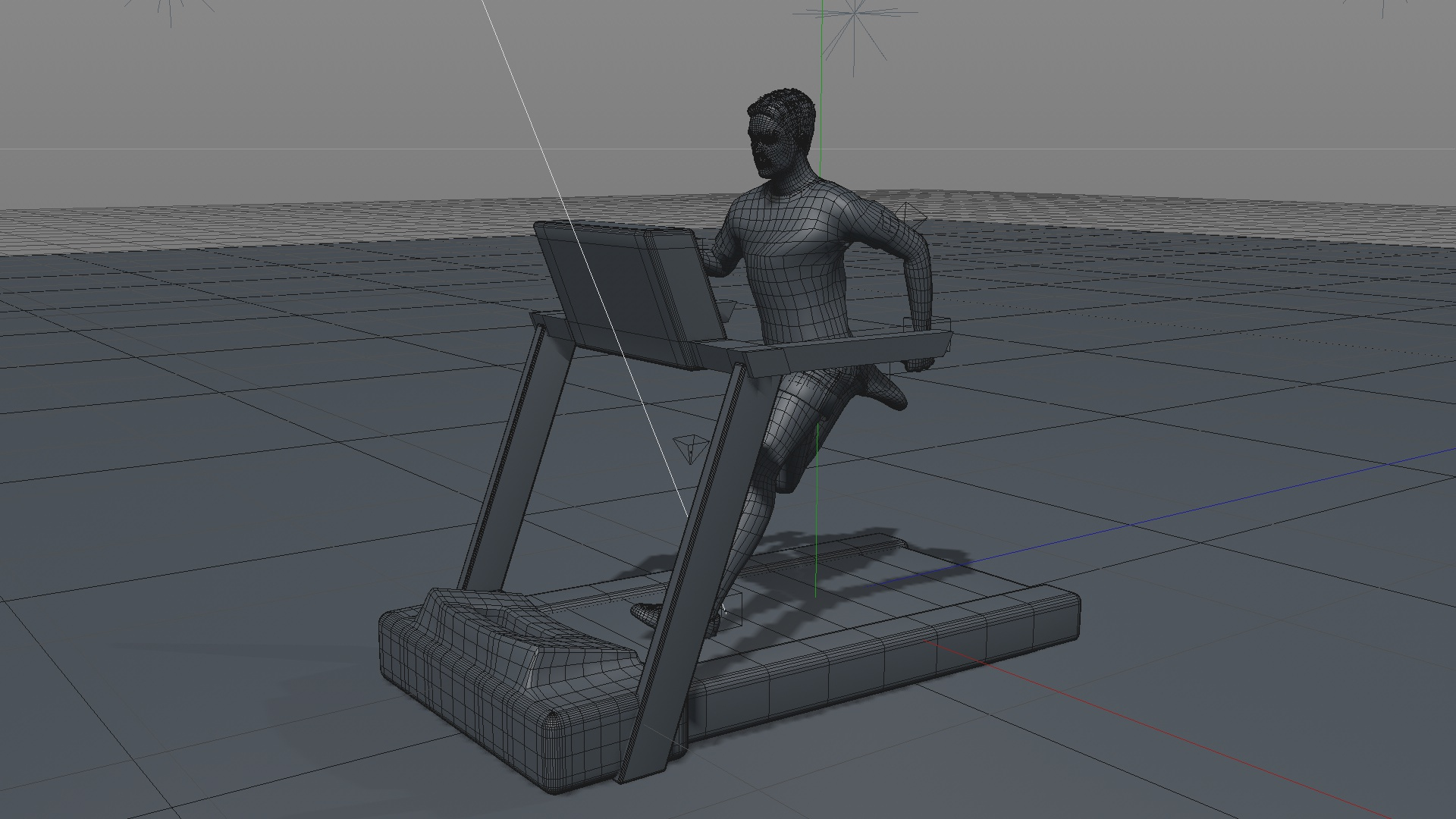 Man Running Treadmill Animation 3D - TurboSquid 1535917