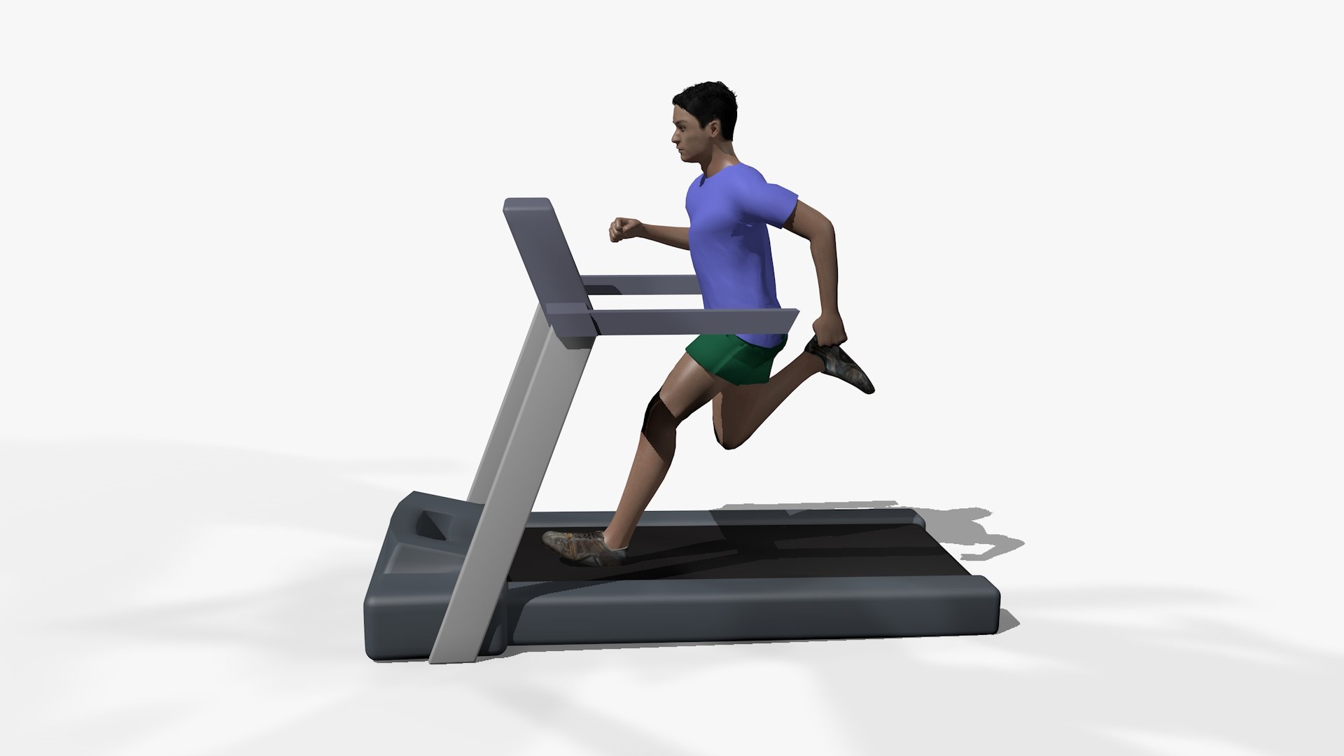 Man Running Treadmill Animation 3D - TurboSquid 1535917