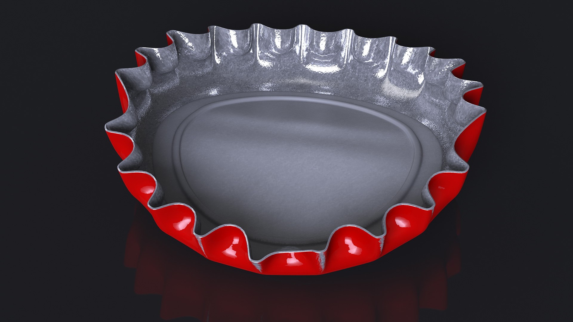 3D Bent Bottle Cap - TurboSquid 2189667