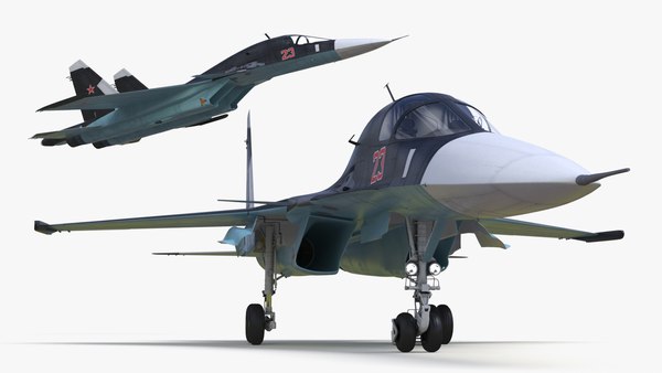 modelo 3d Avión de combate ruso Sukhoi SU-57 aparejado - TurboSquid 2329824
