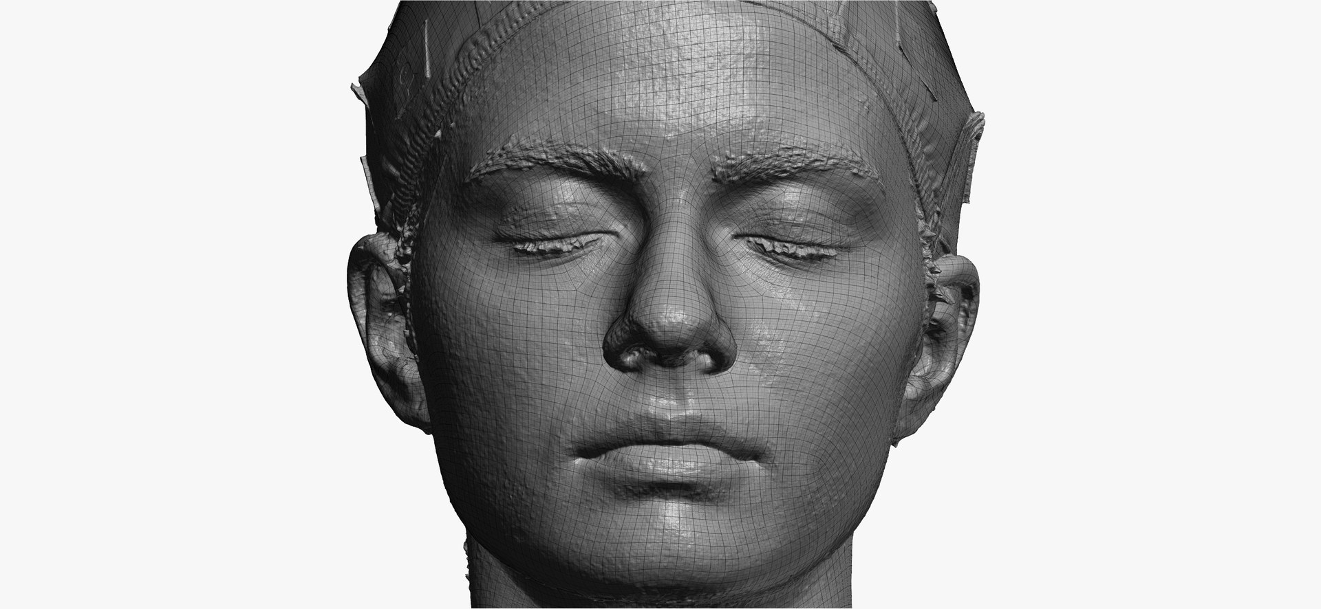 Penelope RAW Scans Eyes Neutral And Eyes Closed Collection 3D Model ...