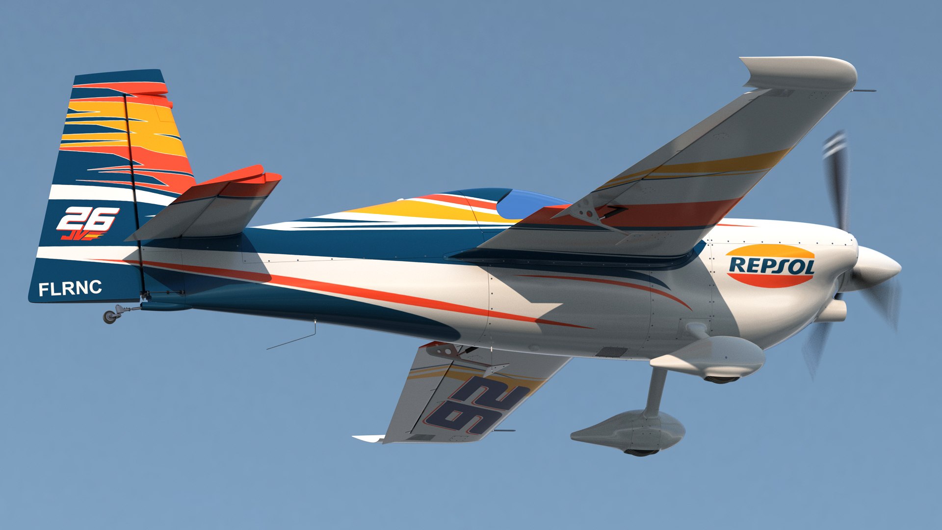3D Zivko Edge 540 Aerobatic - TurboSquid 1464125