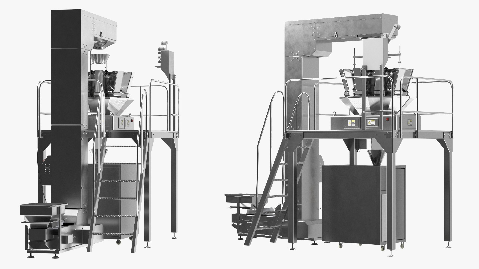 Vertical Fill Food Packaging Machine 3D - TurboSquid 2269777