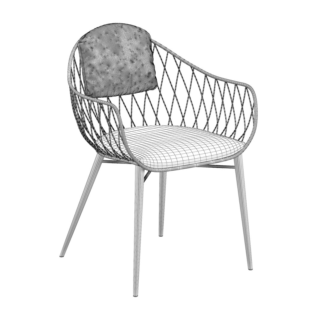 MOSMAN CHAIR 3D - TurboSquid 2152332