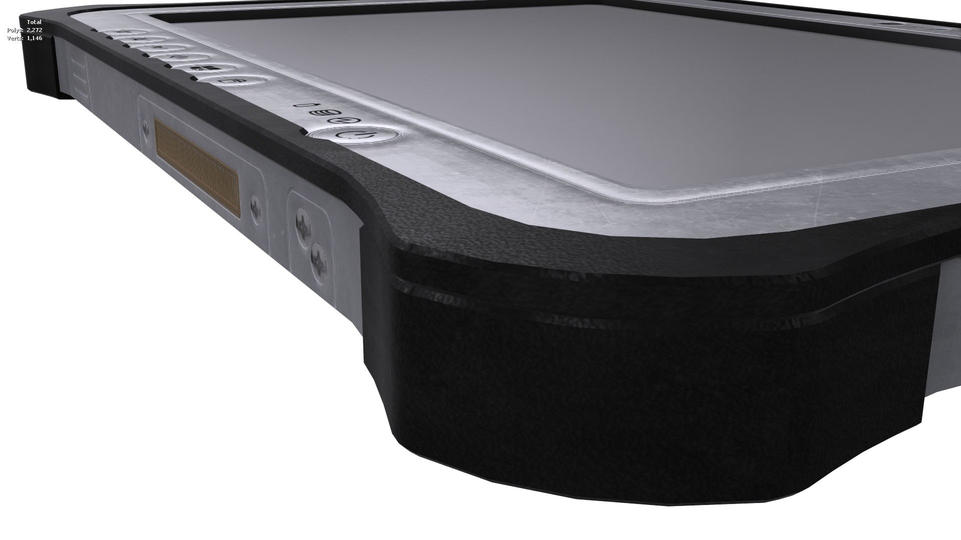 Military Rugged Touchpad Tablet Model - TurboSquid 2205860