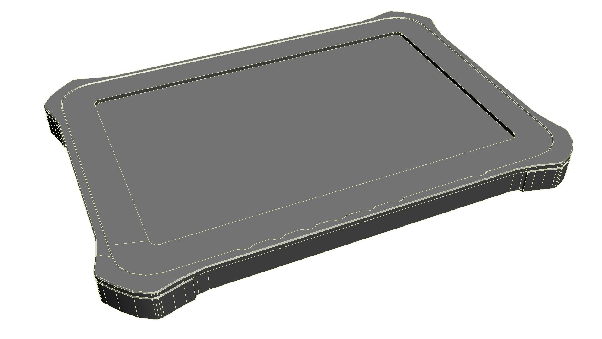 Military Rugged Touchpad Tablet Model - TurboSquid 2205860