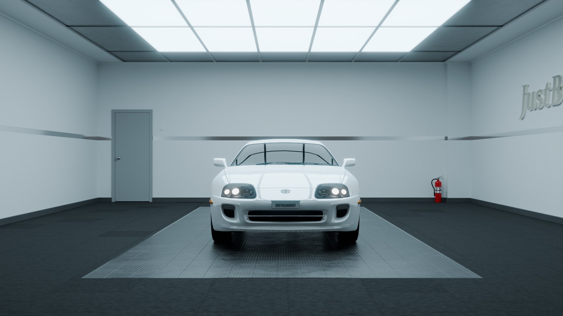 3D Toyota Supra 2000 - TurboSquid 2286547
